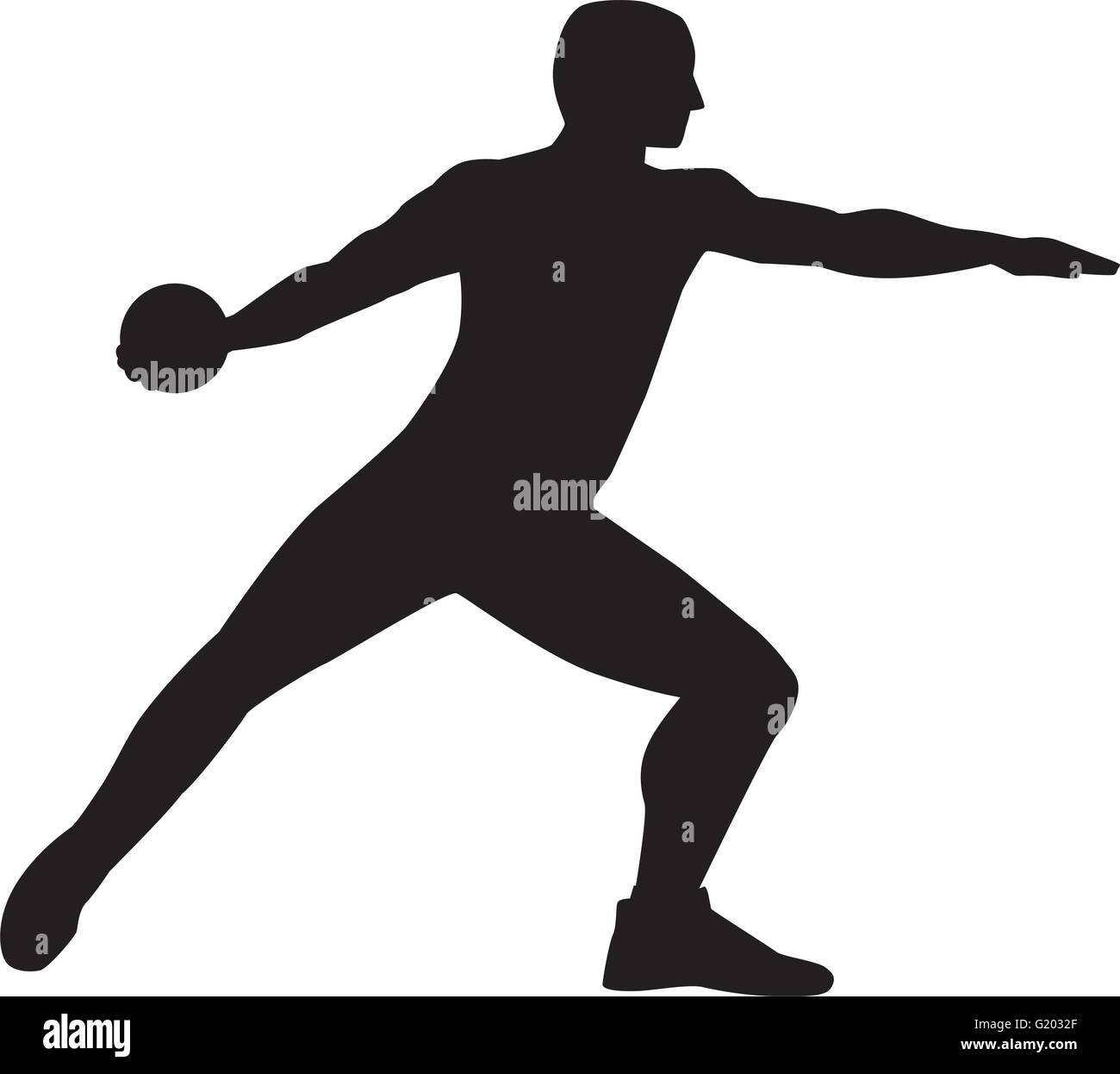 Discus vector vectors hi-res stock photography and images - Alamy