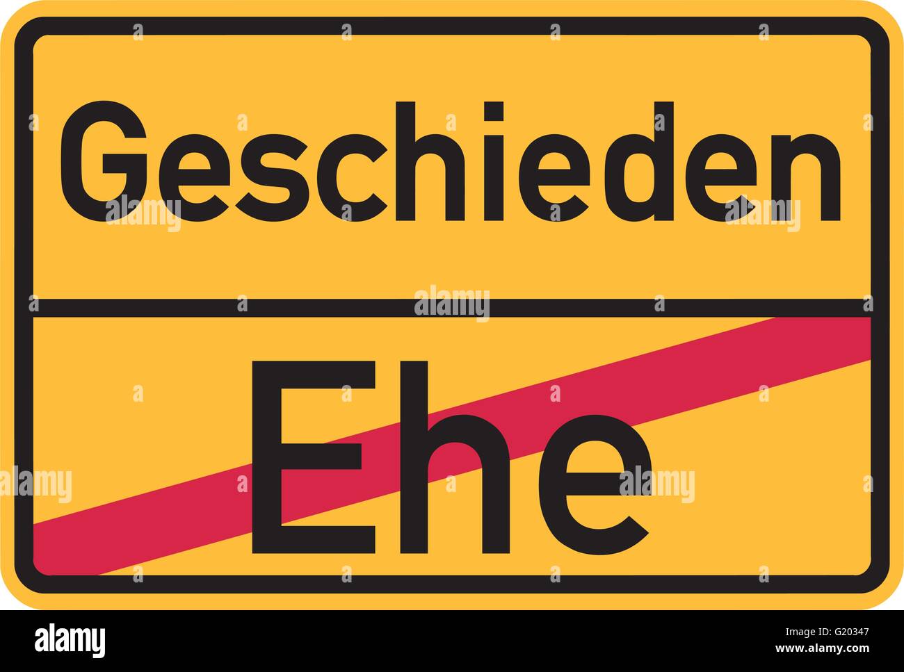 German road sign traffic Stock Vector Images - Alamy