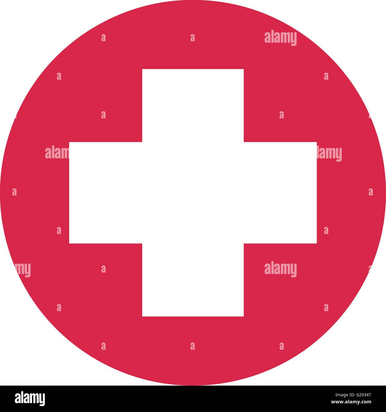 Medical Cross Sign Stock Vector Image & Art - Alamy