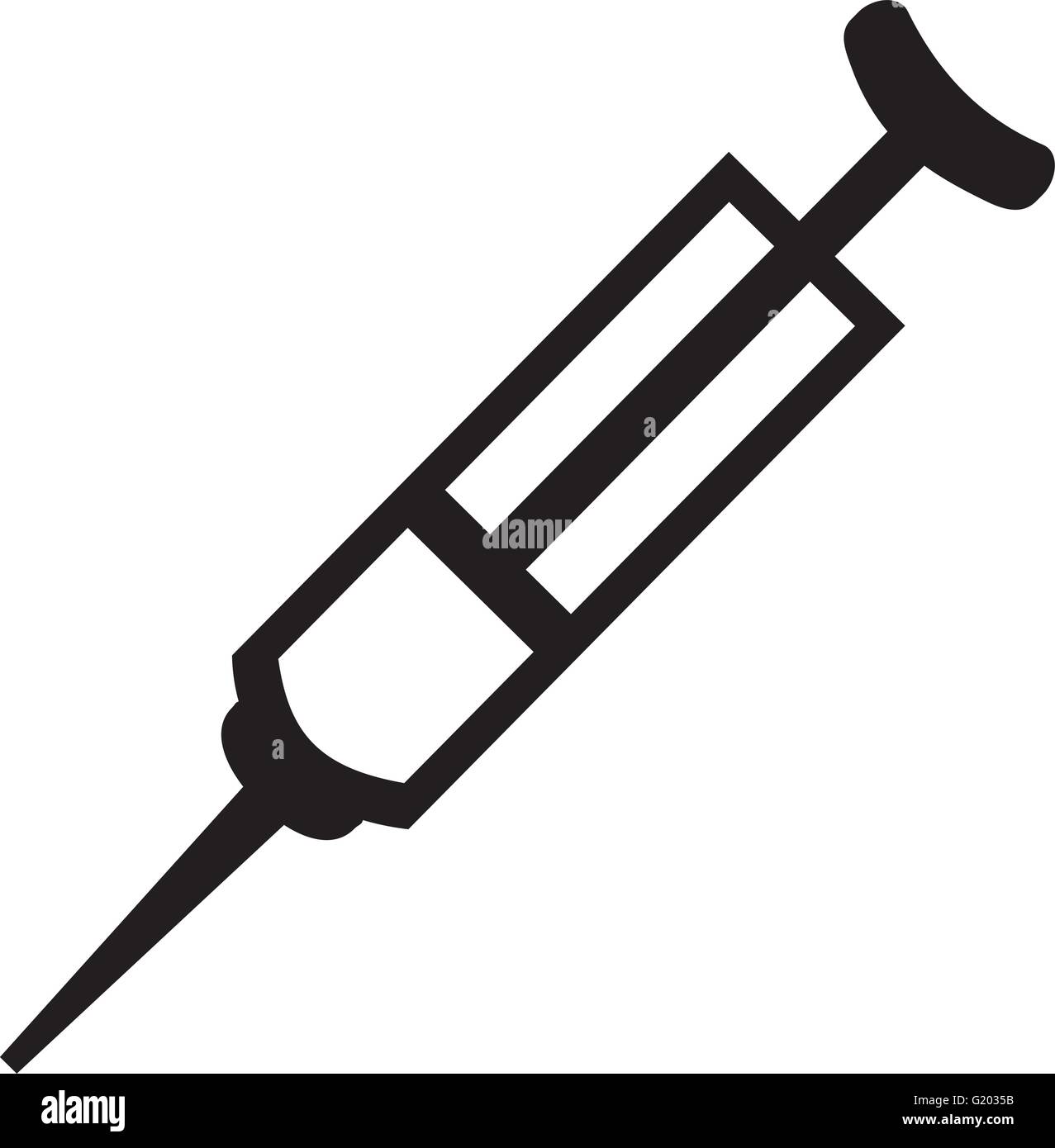 Needle pictogram Stock Vector Images - Alamy
