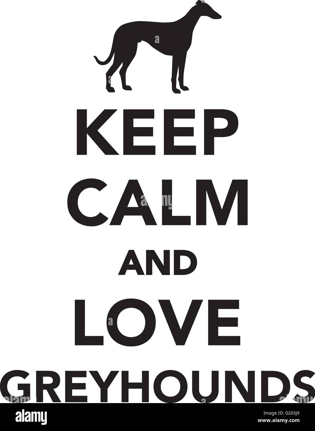 Greyhounds illustration Stock Vector Images - Alamy