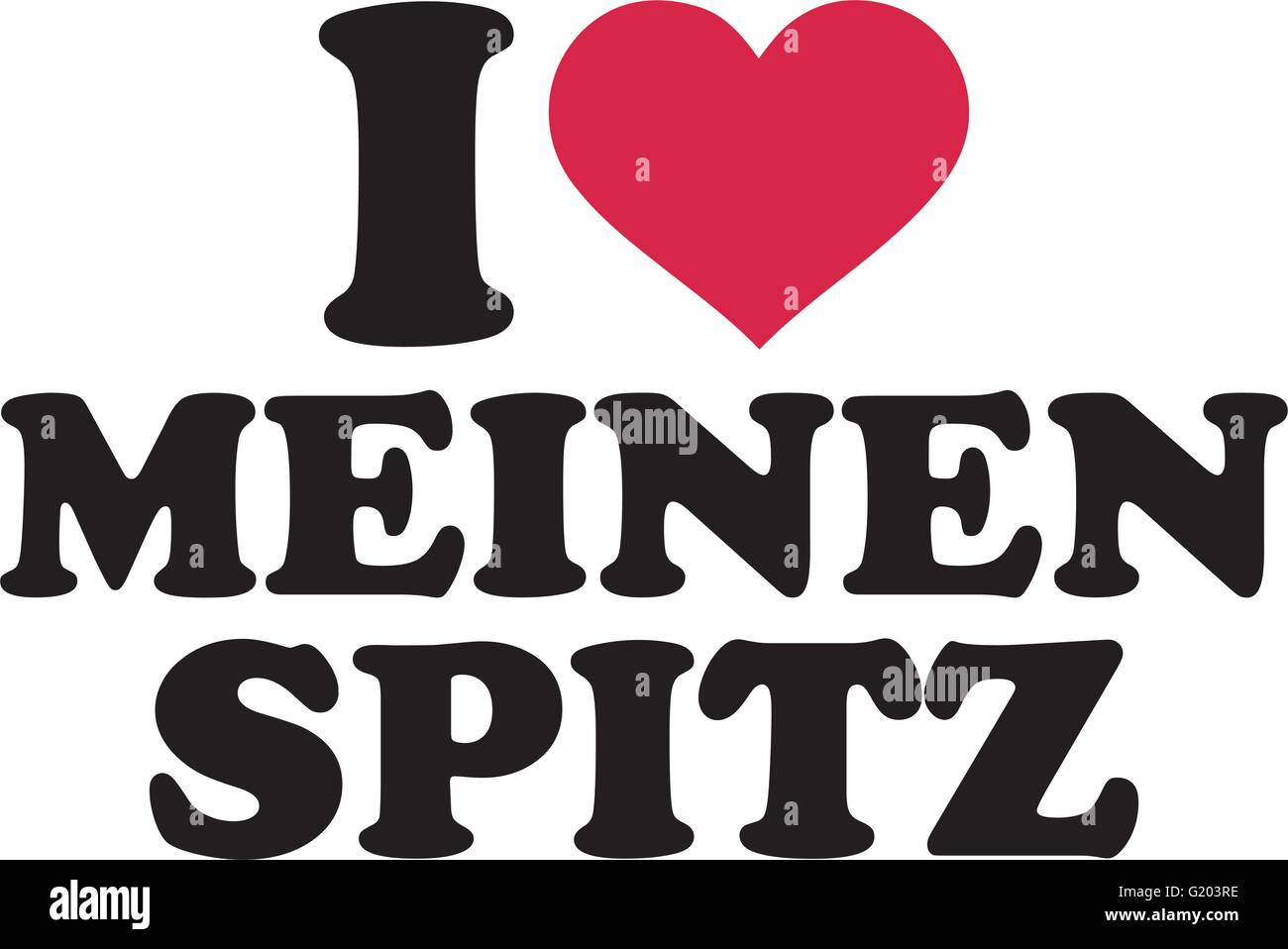 German spitz breed dog Stock Vector Images - Alamy