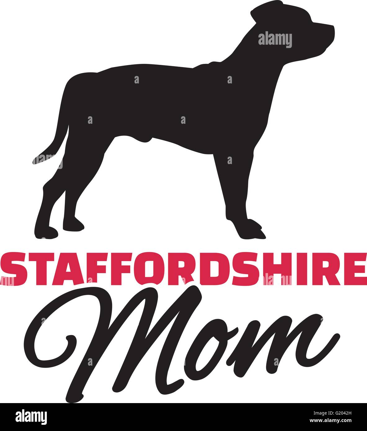 Staffie logo hi-res stock photography and images - Alamy