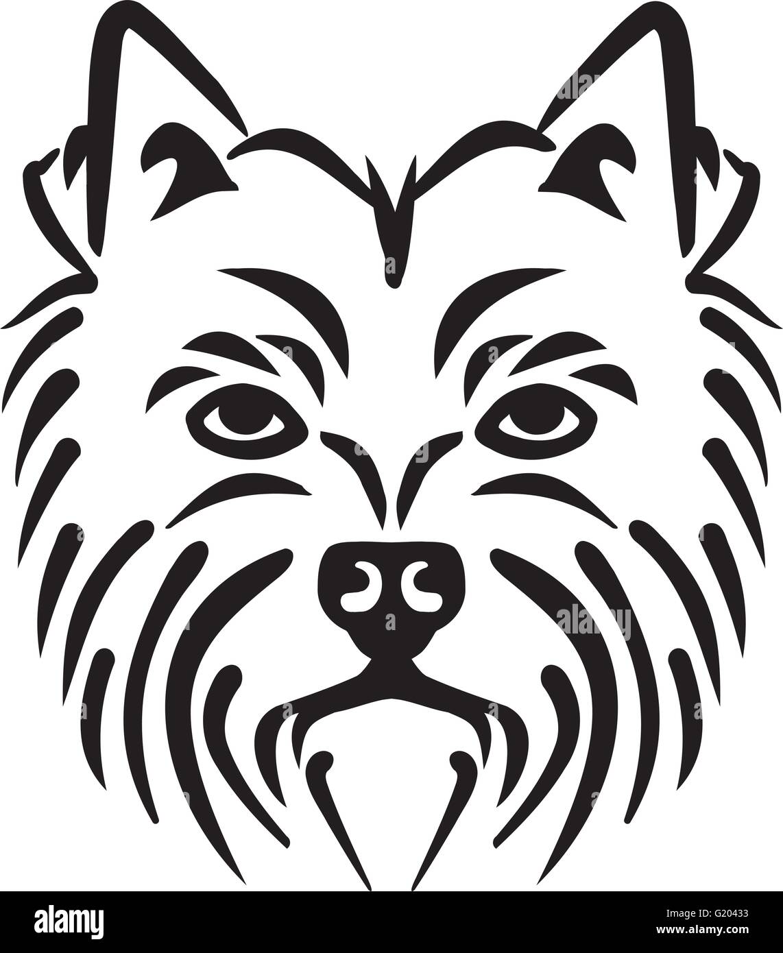 West highland dog Stock Vector Images - Alamy