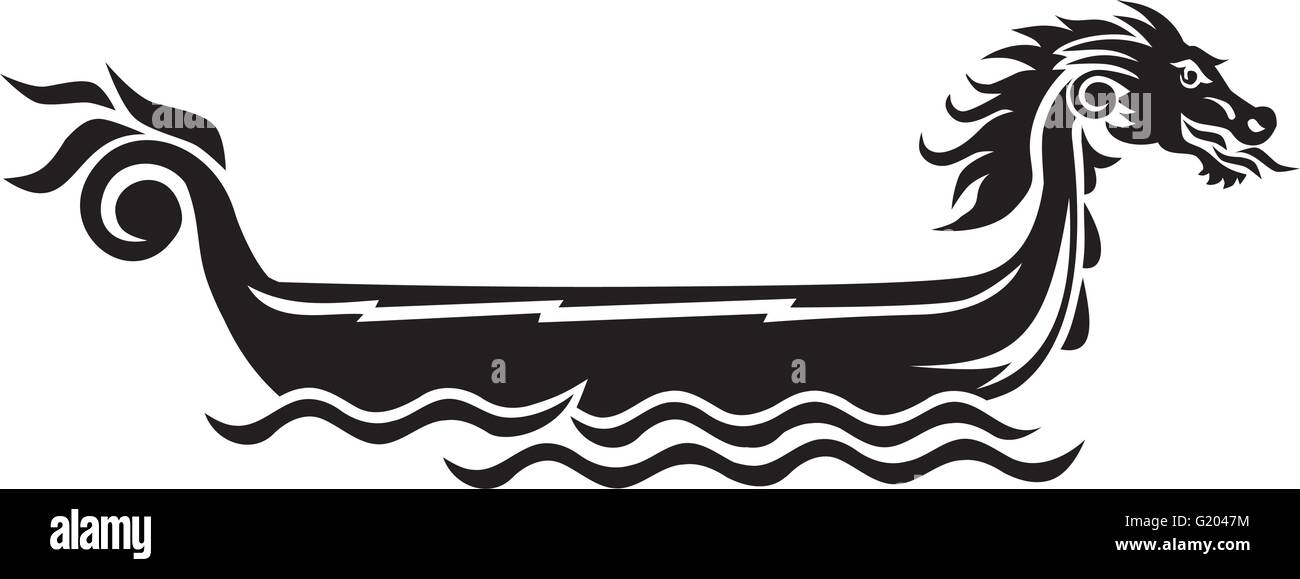 Dragon boat icon Stock Vector Image & Art - Alamy