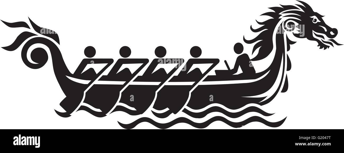 Dragon boat racing icon Stock Vector Image & Art - Alamy