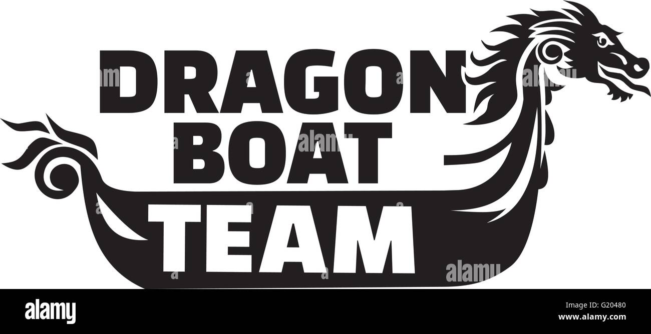 Dragon boat racing team Stock Vector Image & Art - Alamy