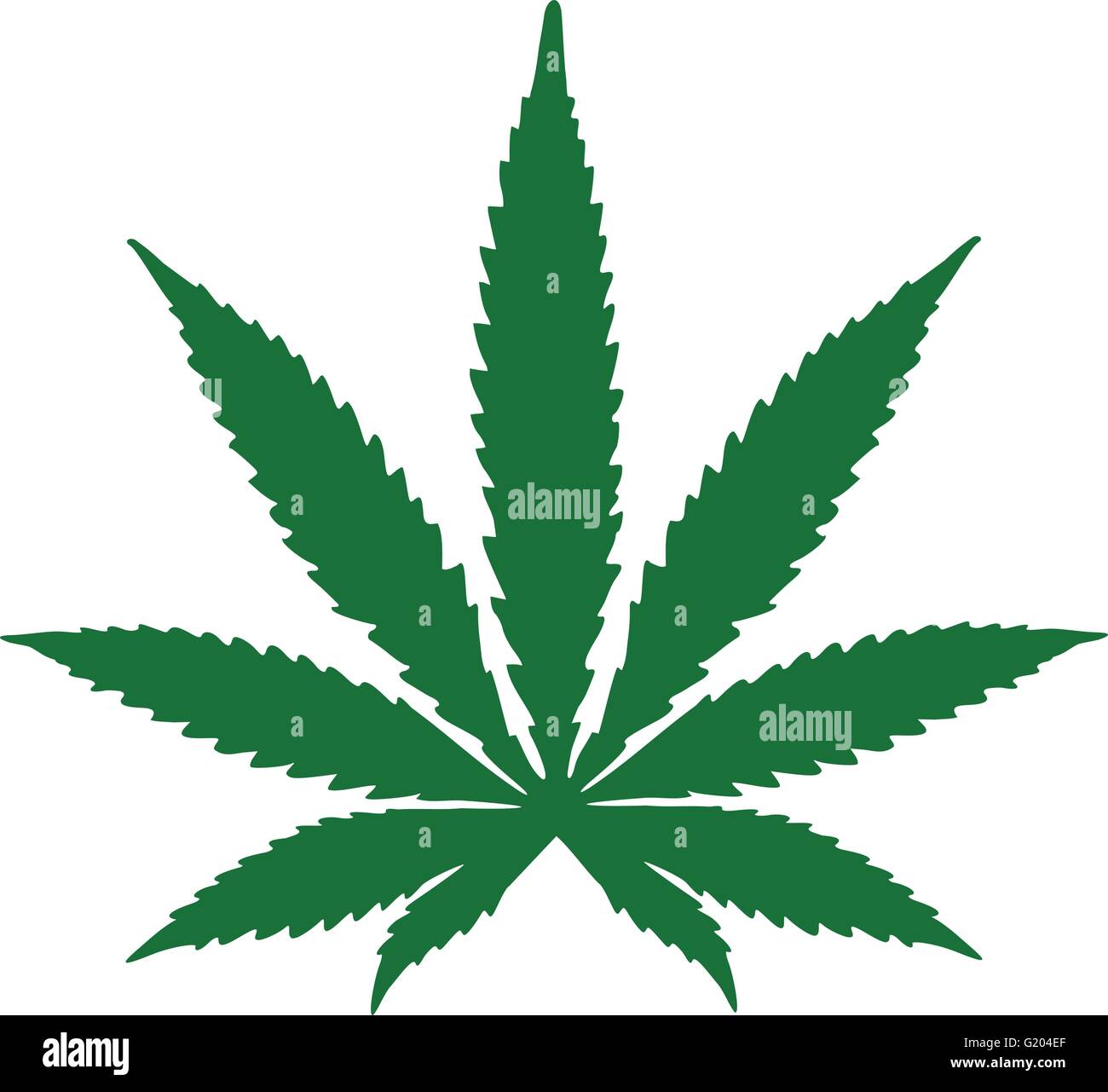 Marijuana Leaf Stock Vector Images - Alamy