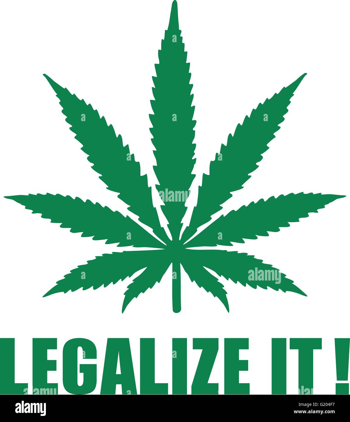 Legalize it Stock Vector Images - Alamy