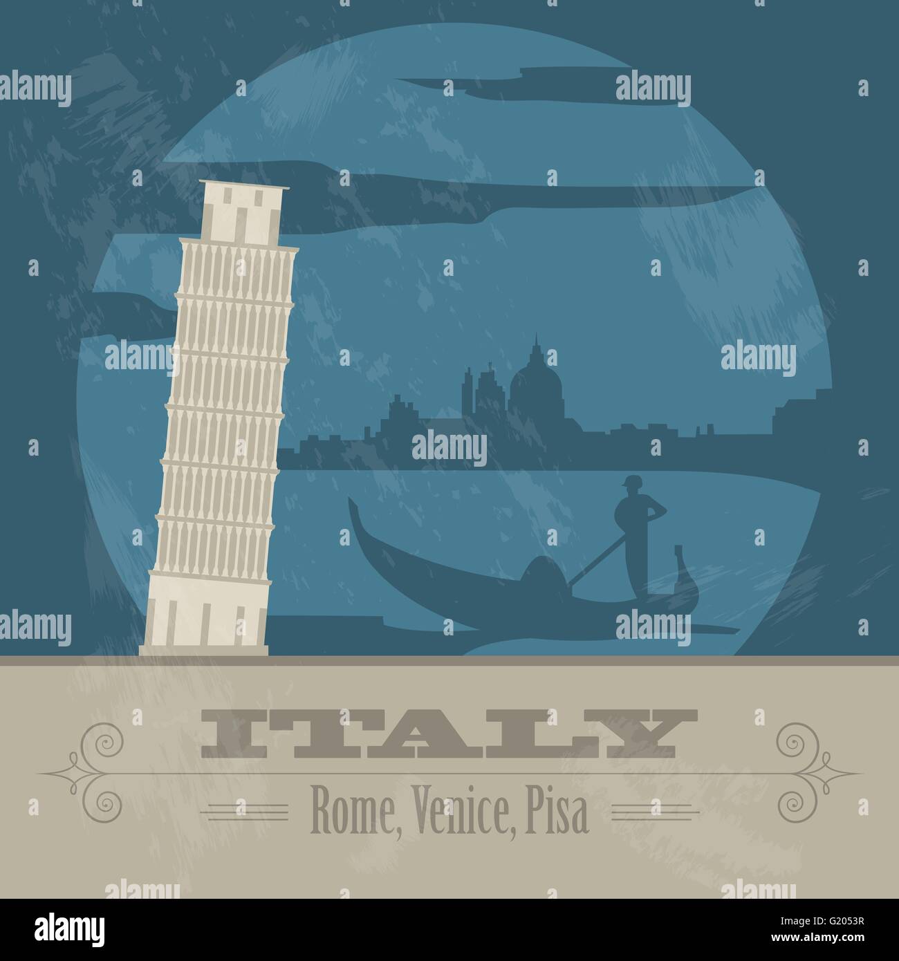 Italy elements of architecture of buildings Stock Vector Images - Alamy