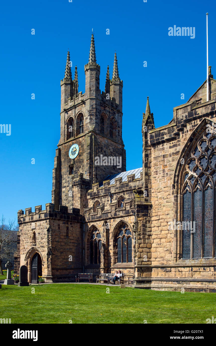 St John the Baptist Church, Tideswell, Derbyshire Stock Photo - Alamy