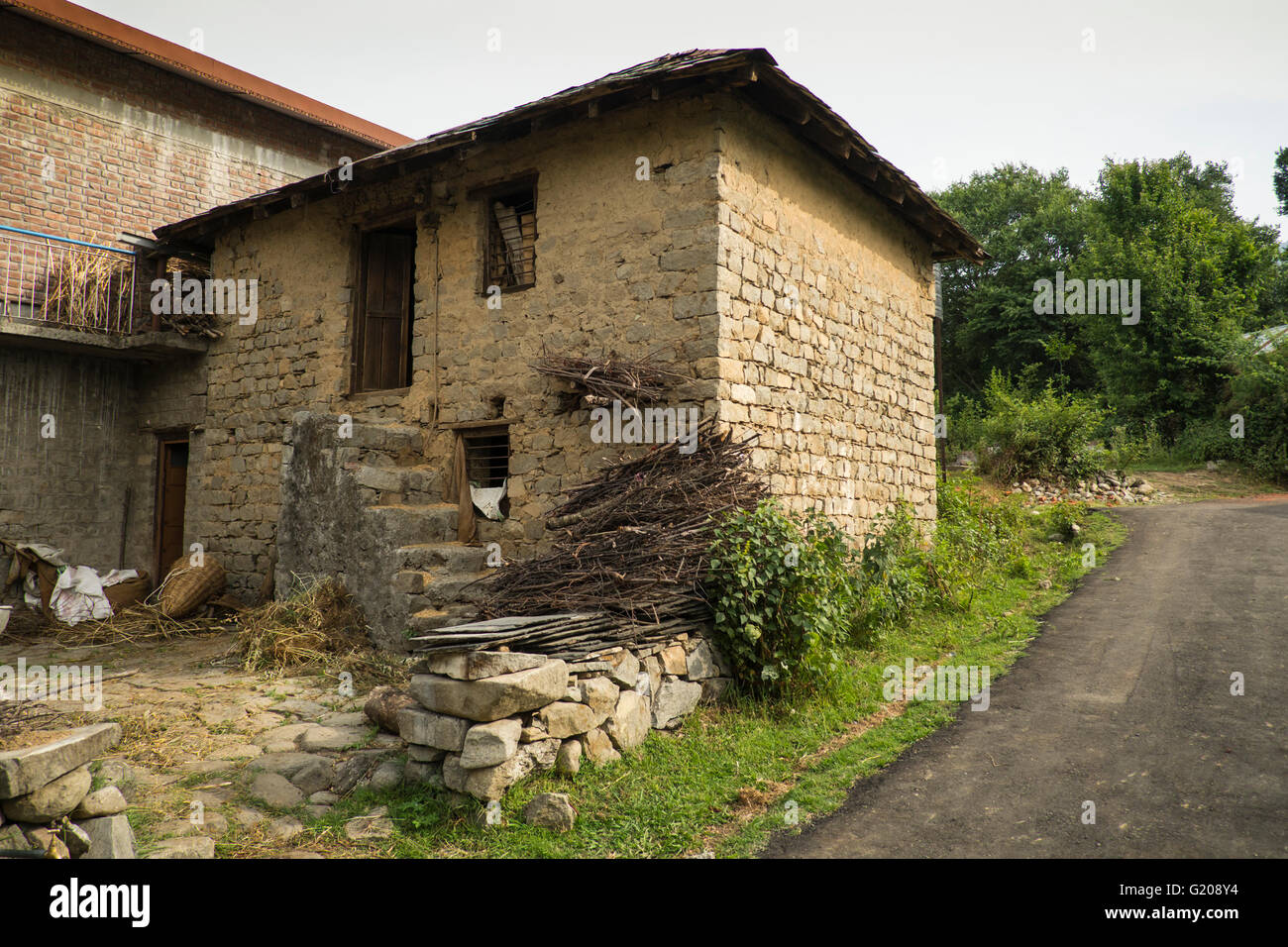Pahari architecture hi-res stock photography and images - Alamy