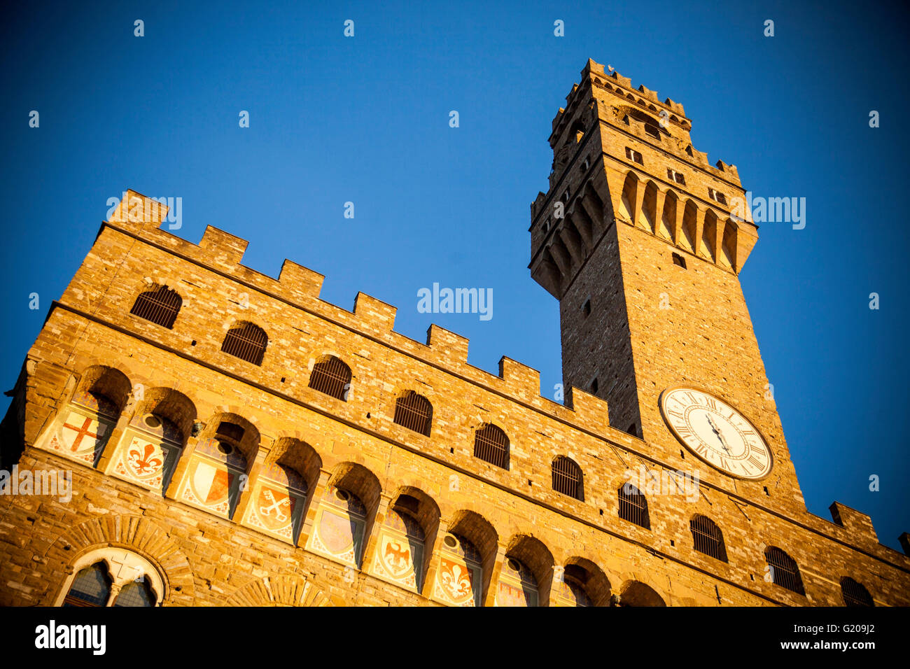 Italy,Tuscany,Florence, the tower of Palazzo Vecchio Stock Photo - Alamy