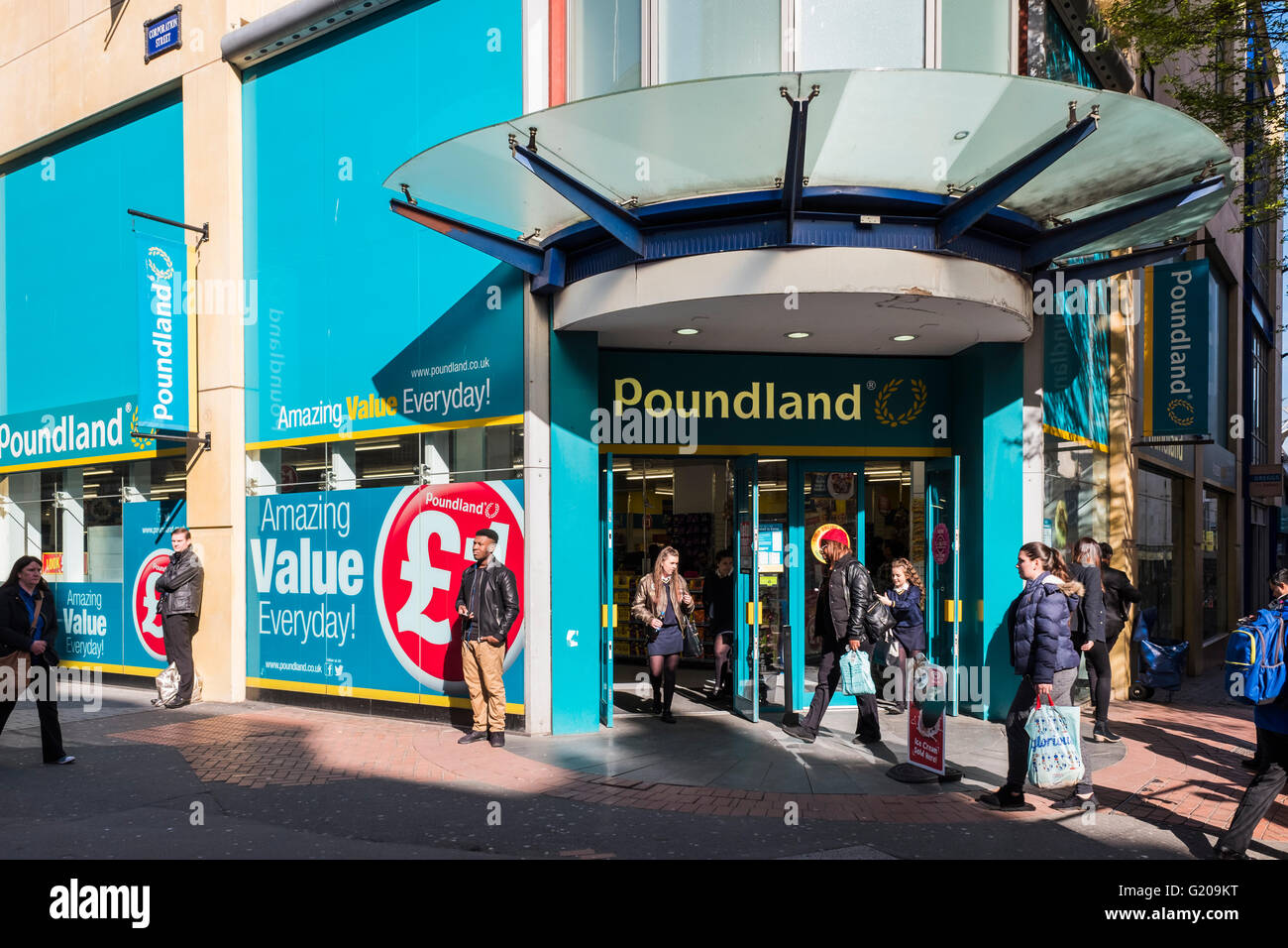 British poundland hi-res stock photography and images - Alamy