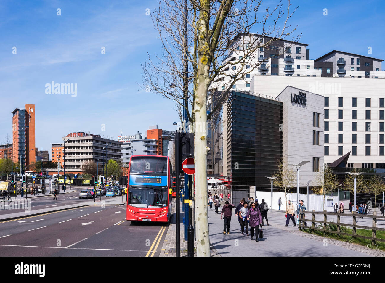 Moor Street Interchange, Birmingham, West Midlands, England, U.K Stock ...