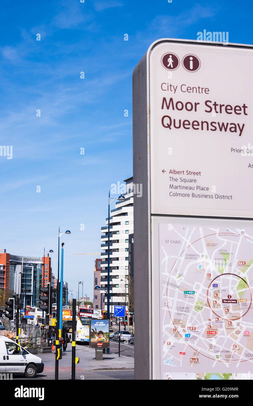 Moor Street Interchange, Birmingham, West Midlands, England, U.K Stock ...