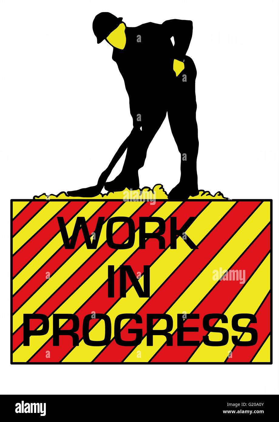 Work in progress Stock Photo - Alamy