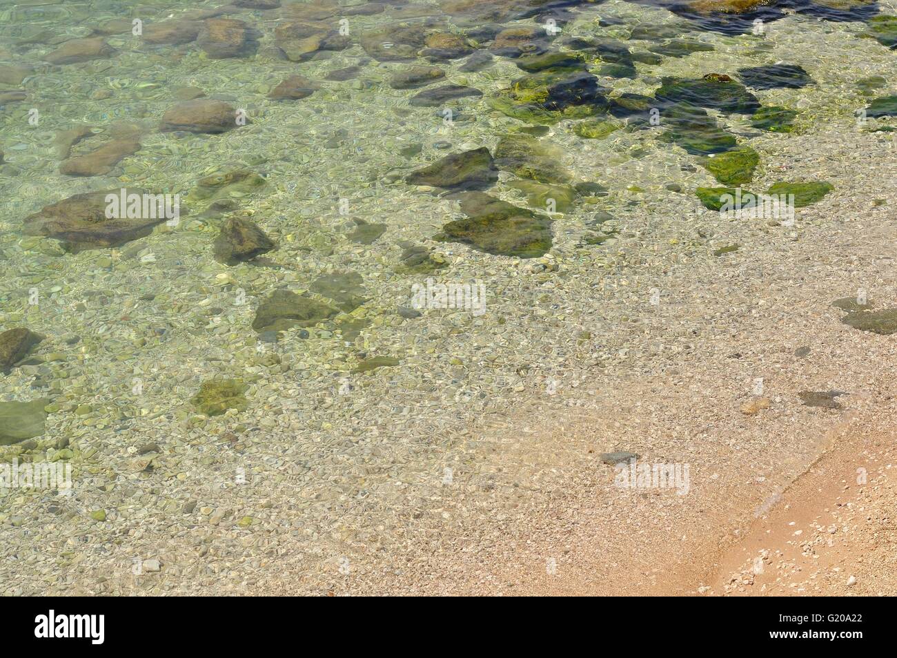 Water limpid beach background sea hi-res stock photography and images ...