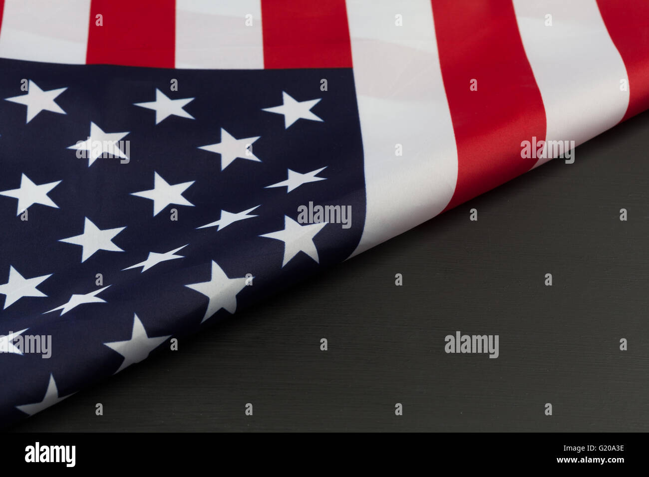 Folded american flag hi-res stock photography and images - Alamy