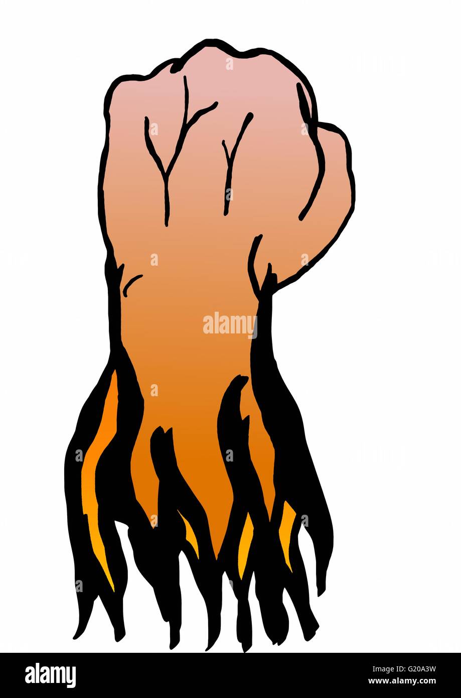 Cartoon Flames Stock Photos & Cartoon Flames Stock Images - Alamy