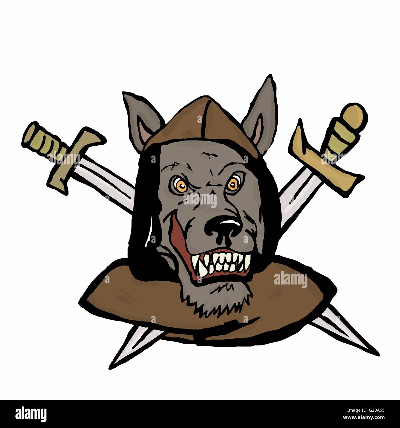 Medieval drawing forest hi-res stock photography and images - Alamy