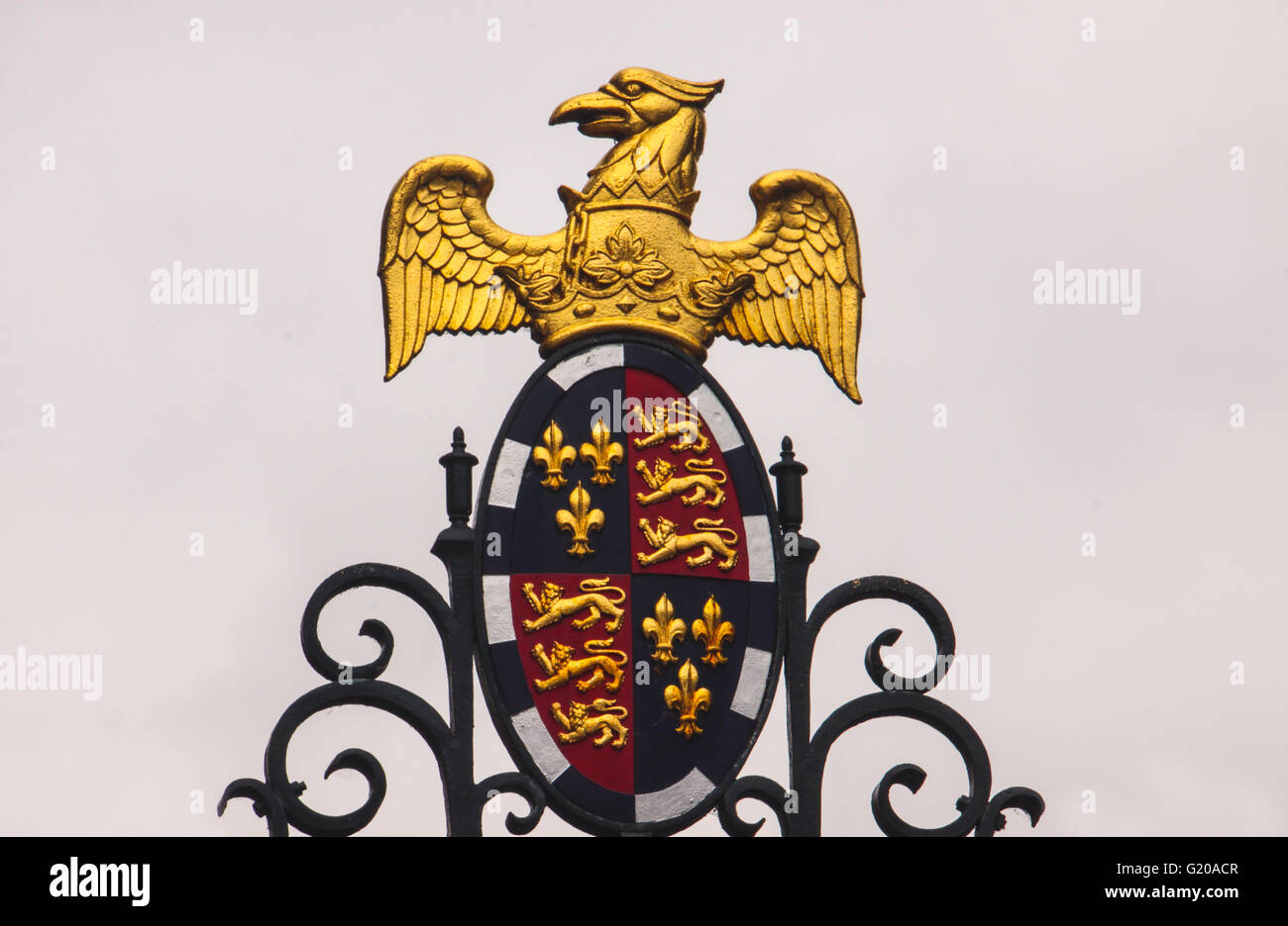 Eagle arms in England Stock Photo - Alamy