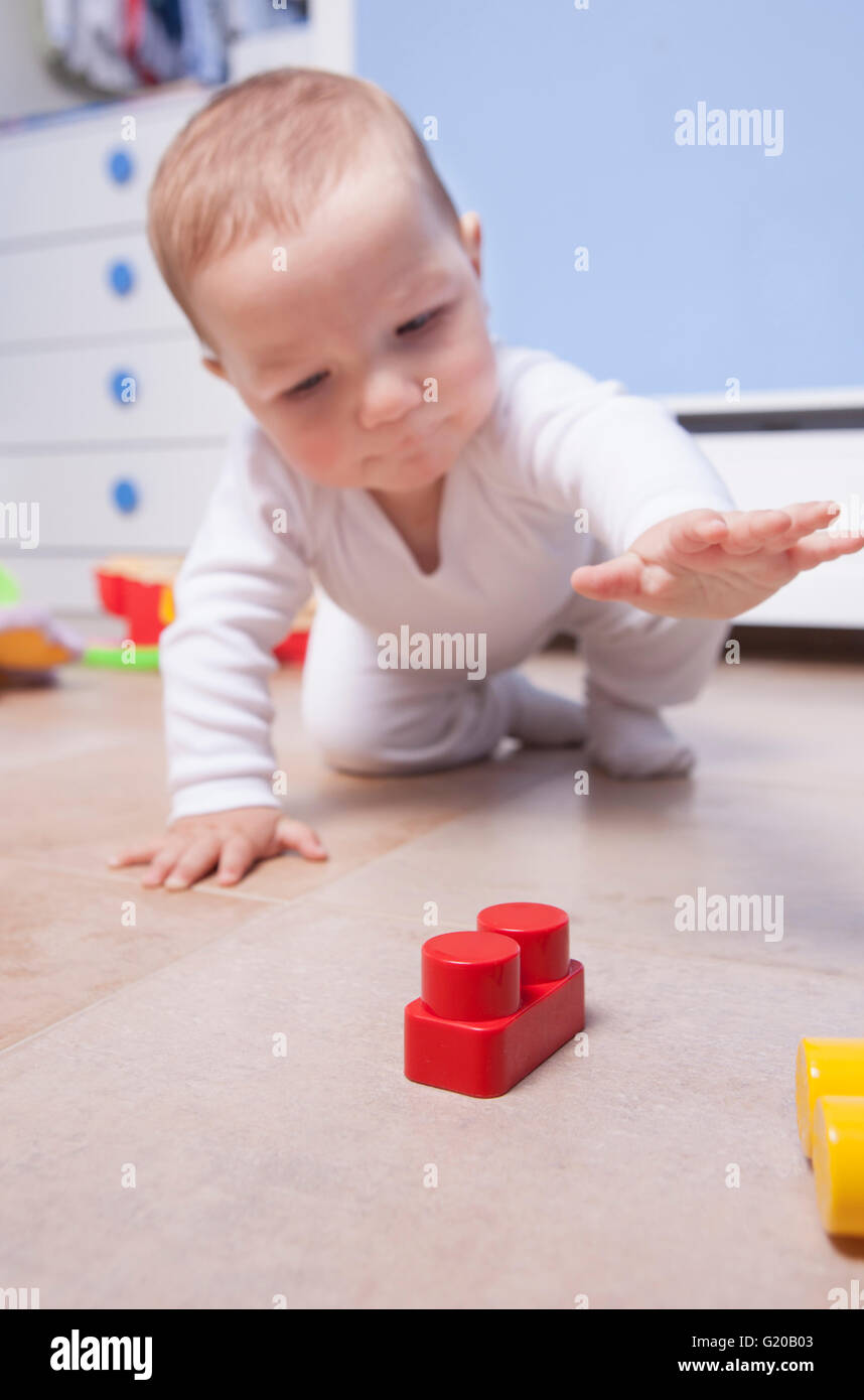 Baby building blocks hi-res stock photography and images - Alamy