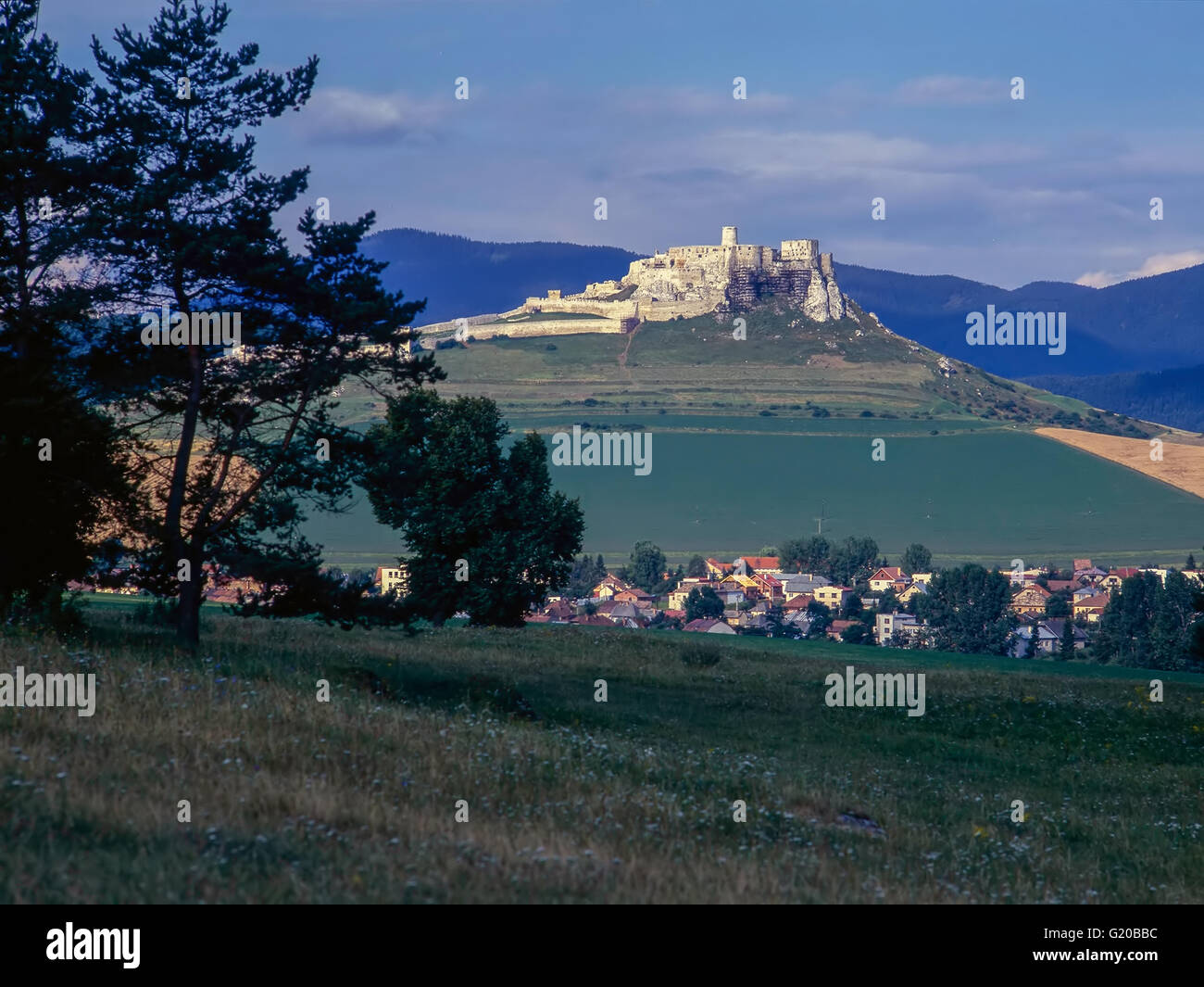 Castle Spis in Slovakia Stock Photo - Alamy