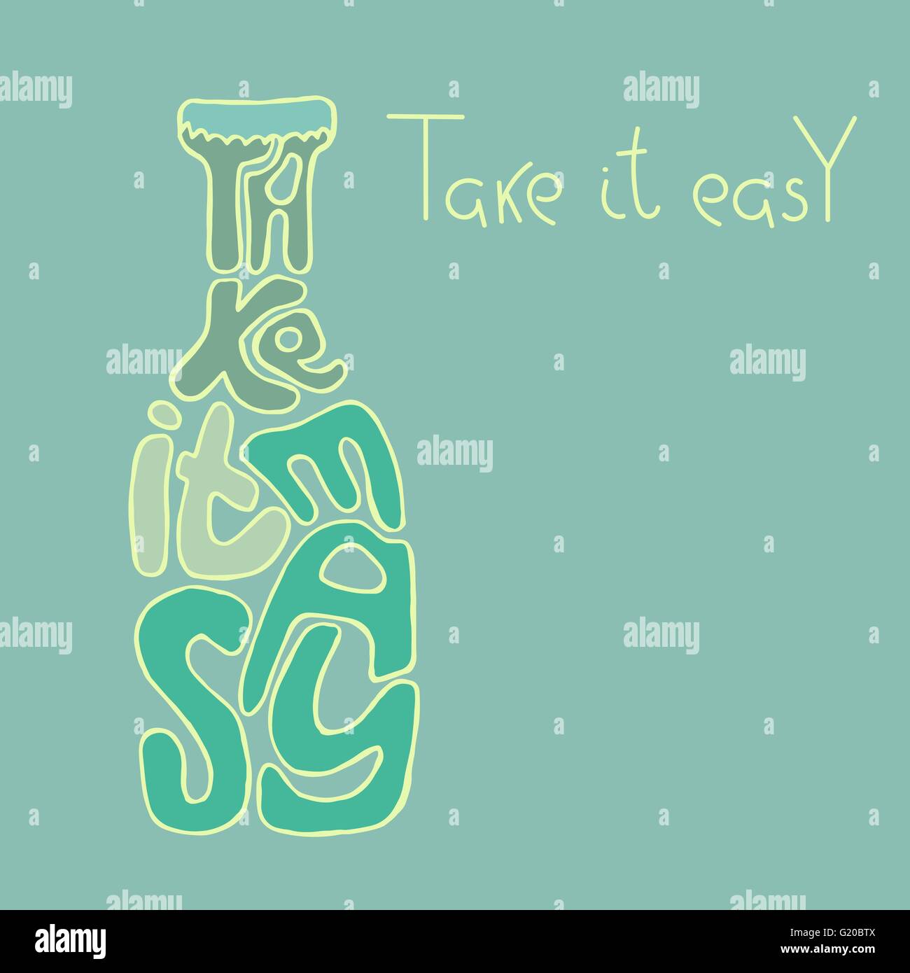 Inspired words Stock Vector Images - Alamy