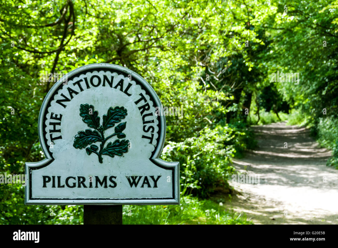 Pilgrims way hi-res stock photography and images - Alamy