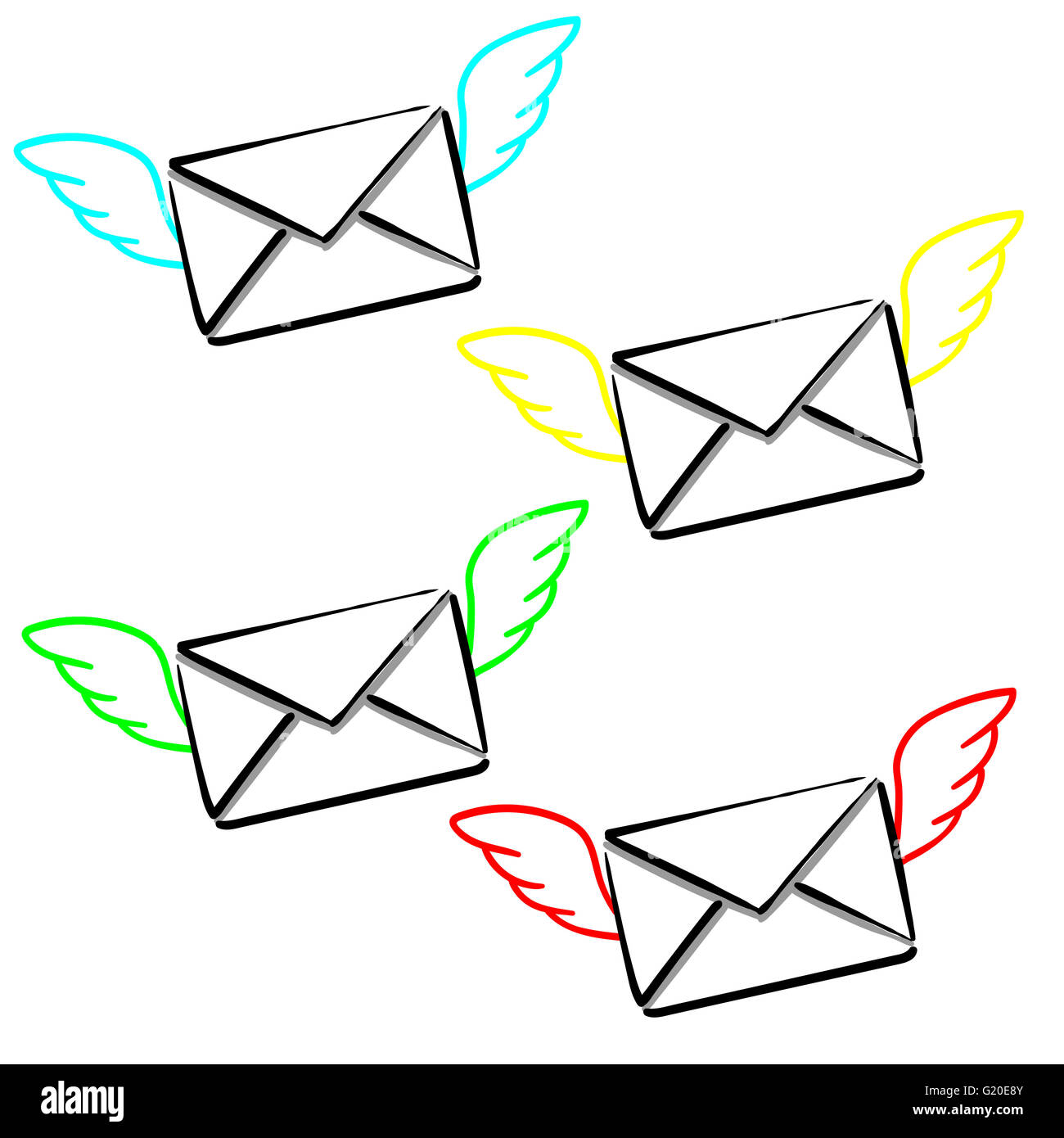 Sms Icon Text Message Symbol High Resolution Stock Photography and ...
