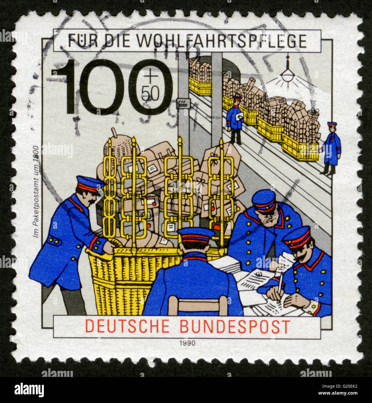 Deutsch bundespost hi-res stock photography and images - Alamy