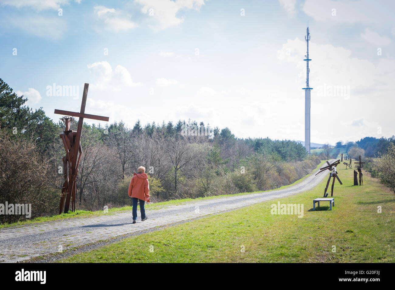 Point Alpha Germany. This is the site of the one-time border between ...