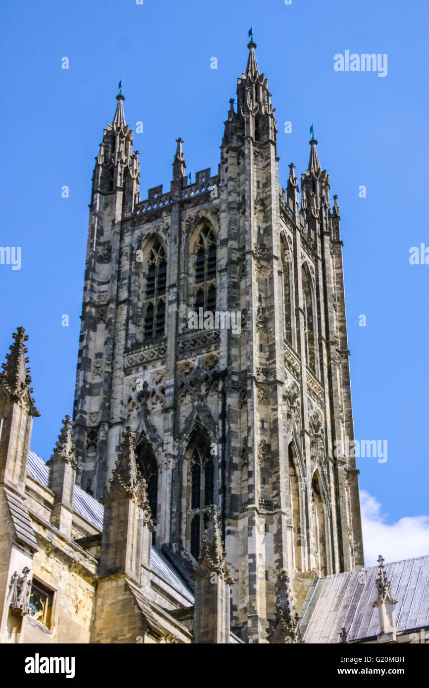 Gothic tower in England Stock Photo - Alamy