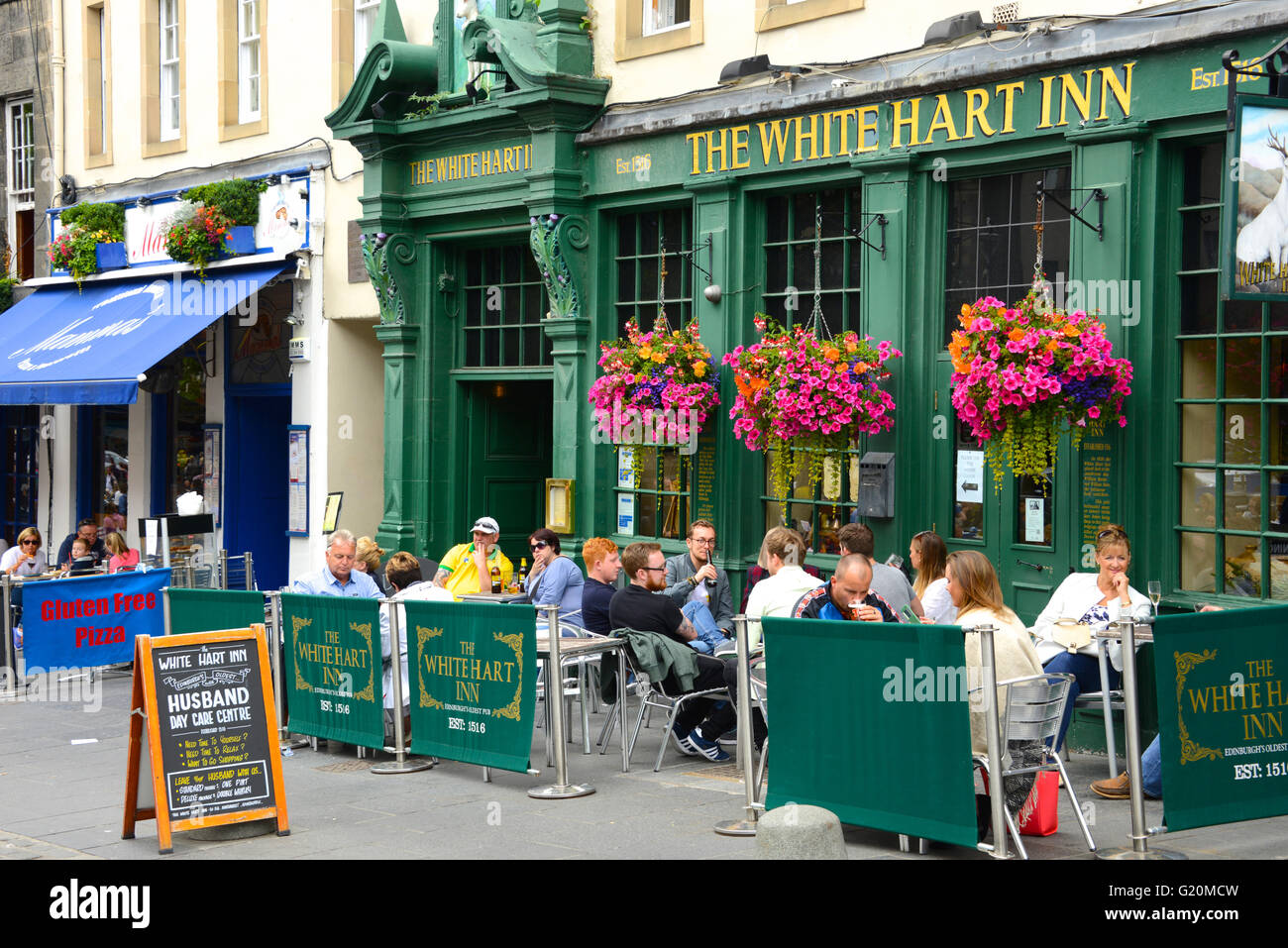 The White Hart Inn, Grassmarket, Edinburgh, UK Stock Photo - Alamy