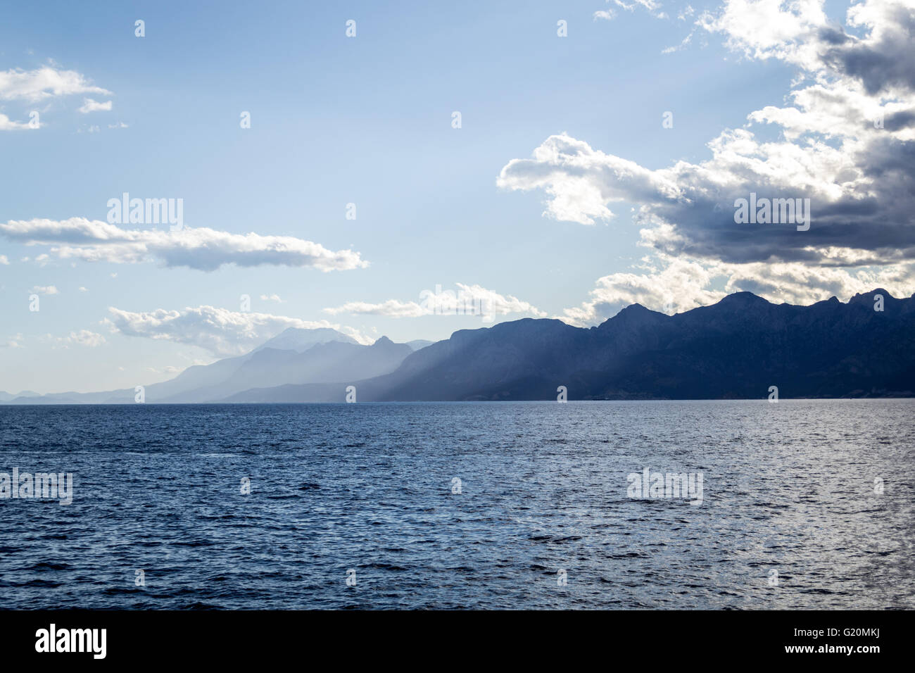 Antalya is a city in the South of Turkey by the Mediterranean sea Stock ...