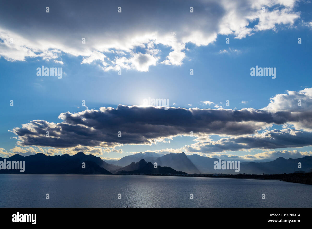 Antalya is a city in the South of Turkey by the Mediterranean sea Stock ...