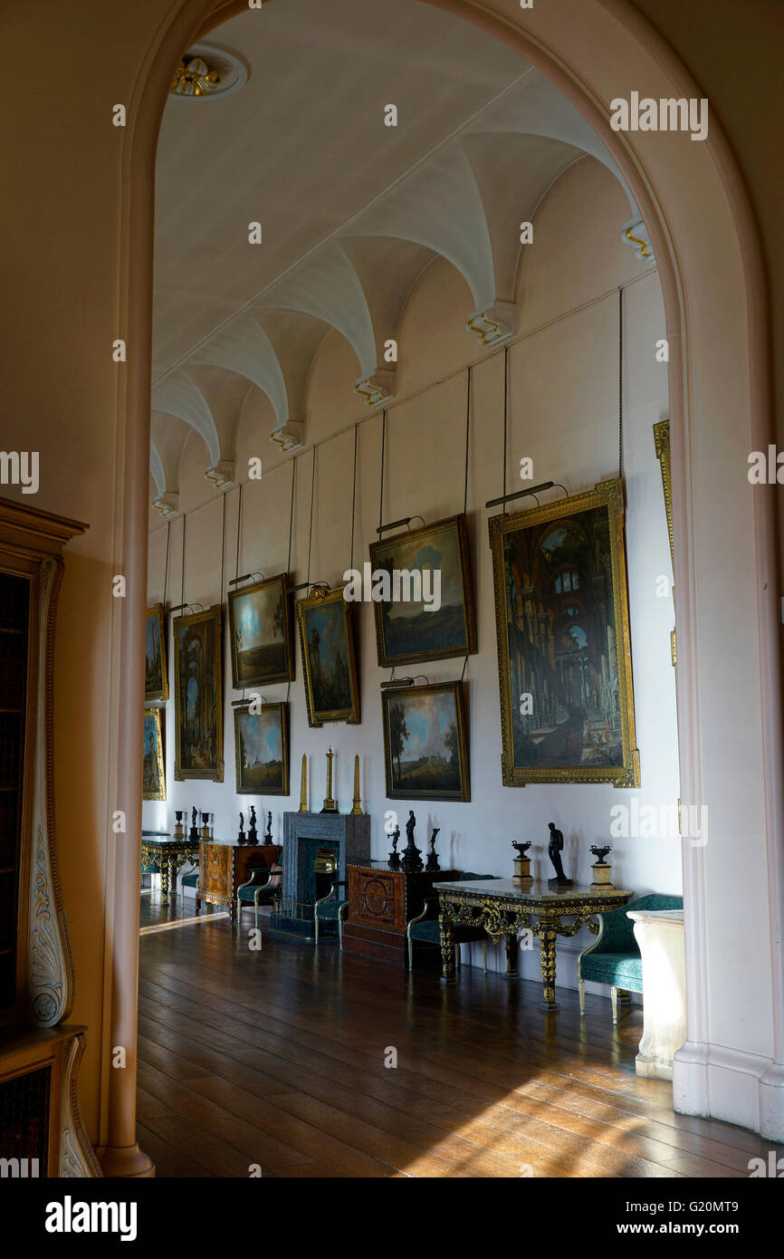 Castle howard interior hi-res stock photography and images - Alamy
