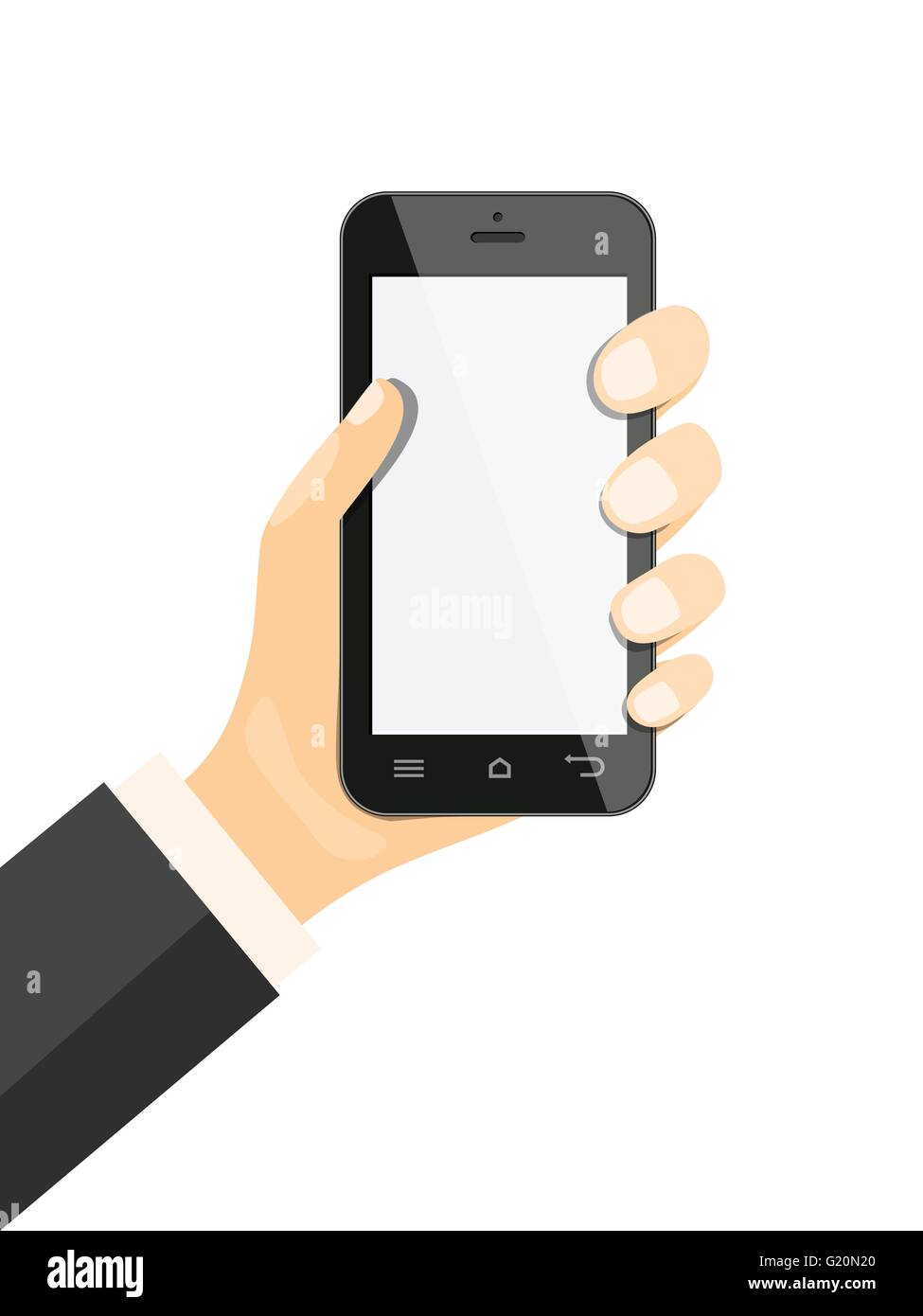 Flat design modern vector illustration concept of mobile banking, business investment, internet ...