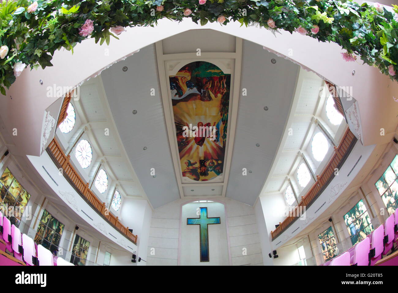 BEAUTIFUL CHURCH IN TAICHUNG, TAIWAN Stock Photo - Alamy