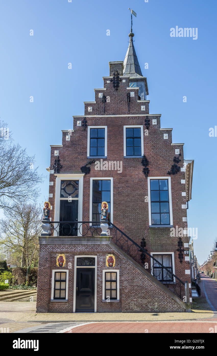Front of the historical town hall in Balk, Netherlands Stock Photo - Alamy