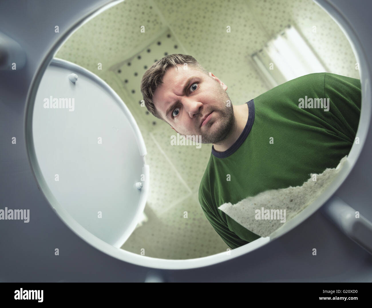 Men in male toilet hi-res stock photography and images - Alamy