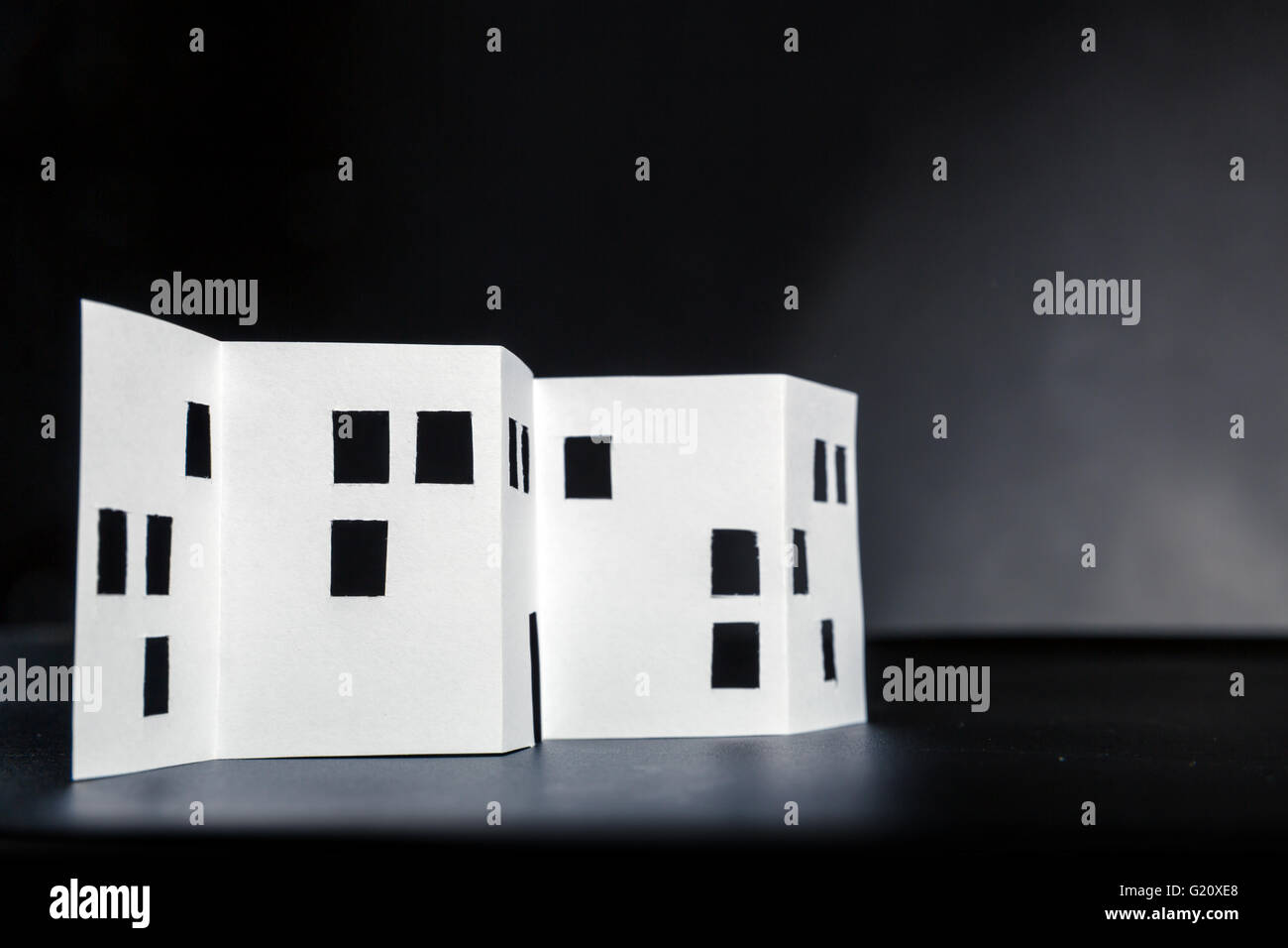 Paper model of building hi-res stock photography and images - Alamy
