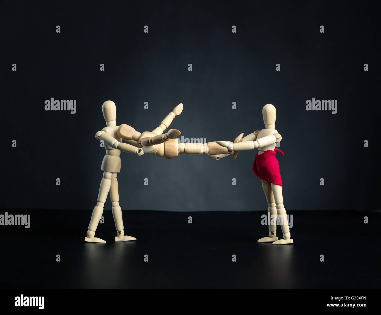 Man holding his wifi Stock Photo - Alamy