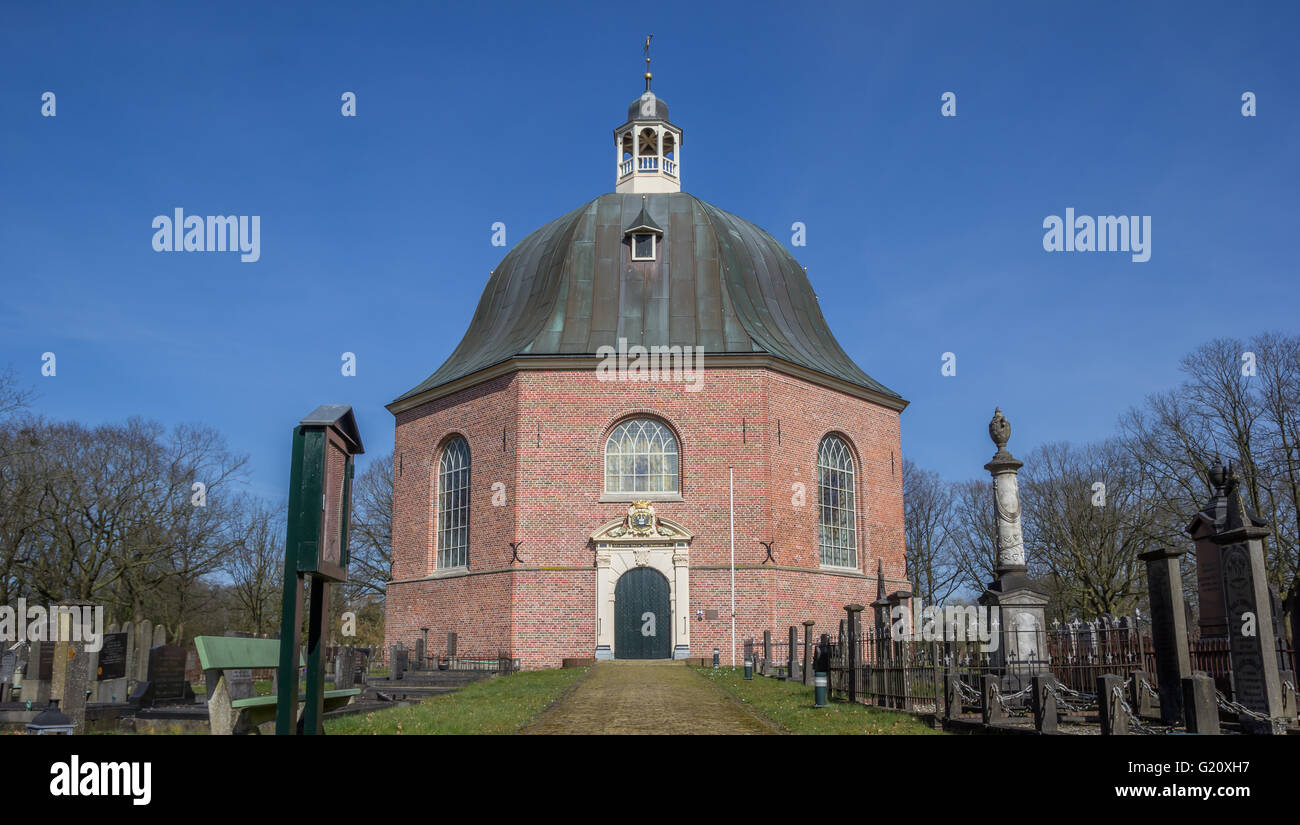 Front of the Koepelkerk in Sappemeer, Netherlands Stock Photo - Alamy