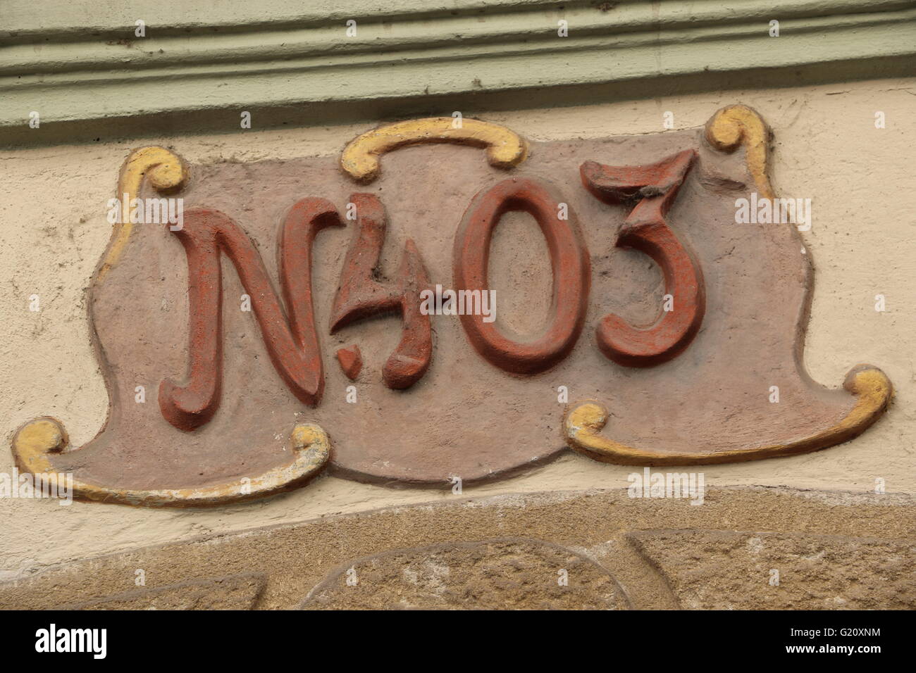 Number 403 hi-res stock photography and images - Alamy