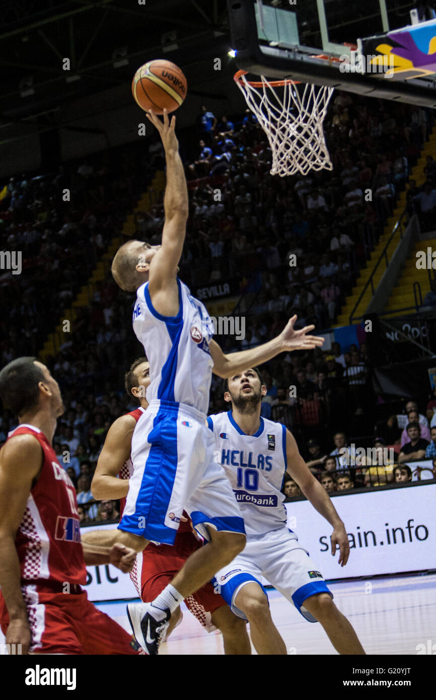 Greece national basketball team player High Resolution Stock ...