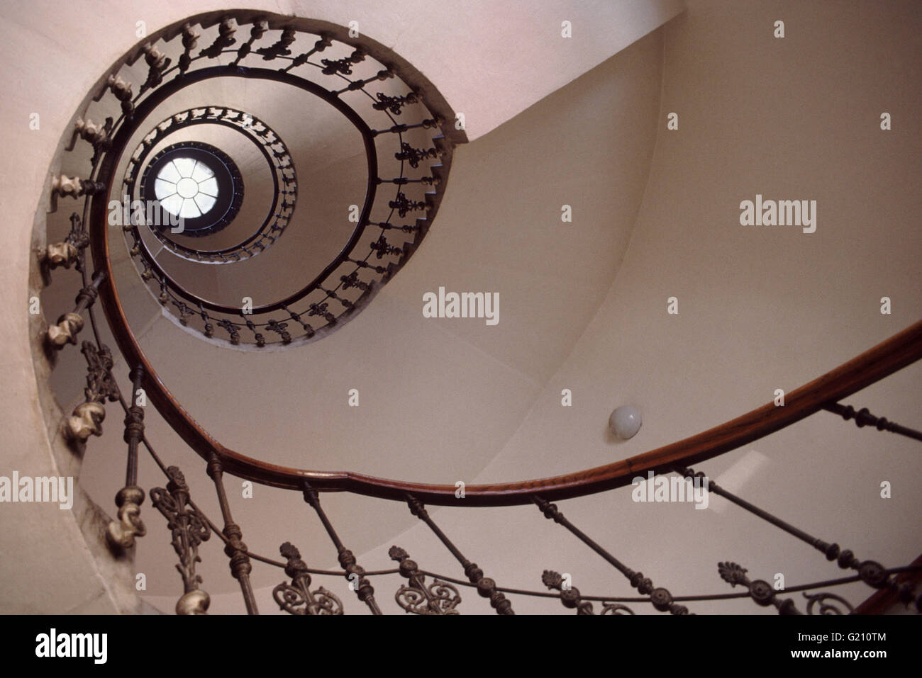 A spiral stairway in Vienna, Austria Stock Photo - Alamy