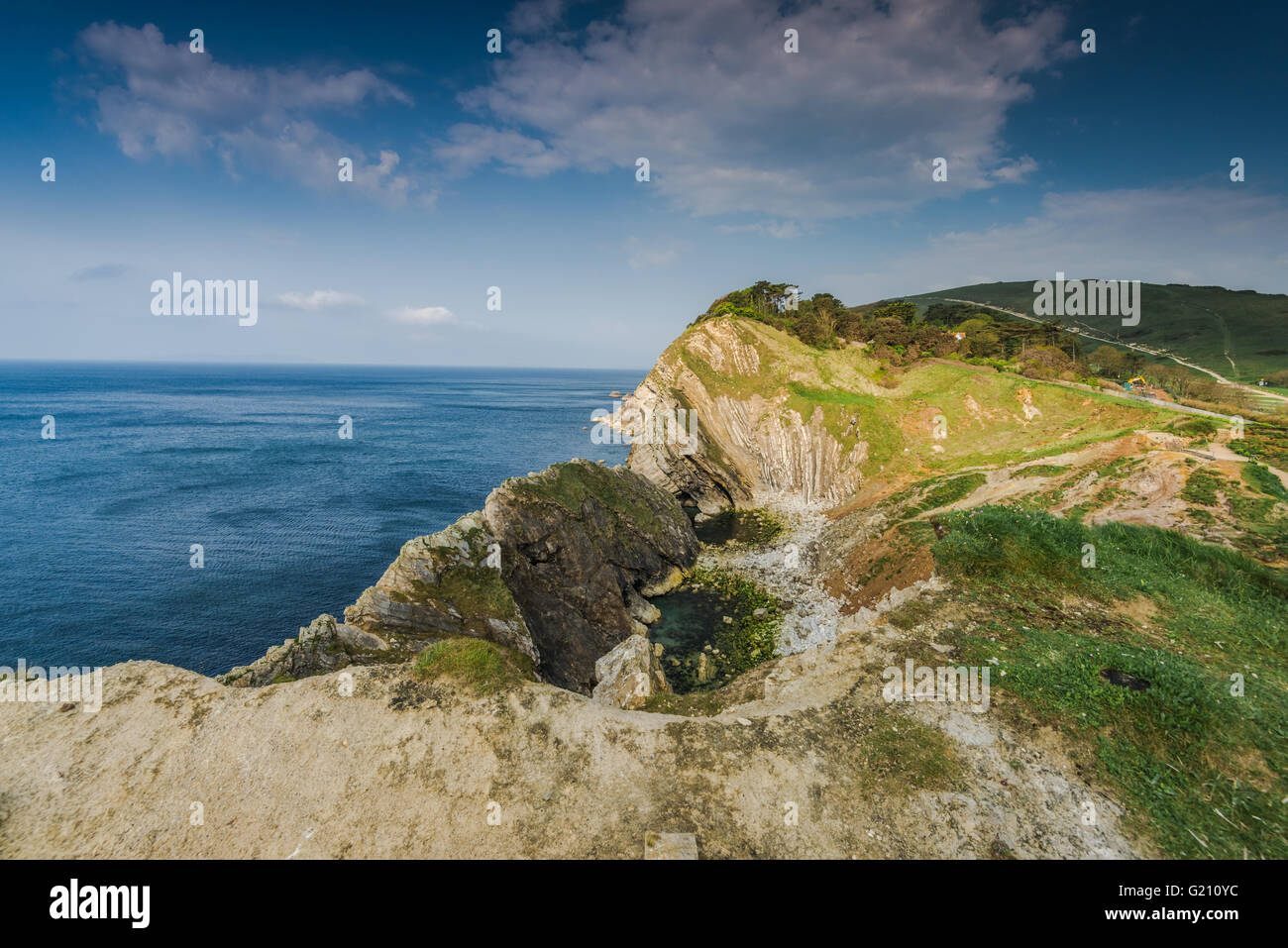 Dorset cliffs in UK Jurassic coast Stock Photo - Alamy