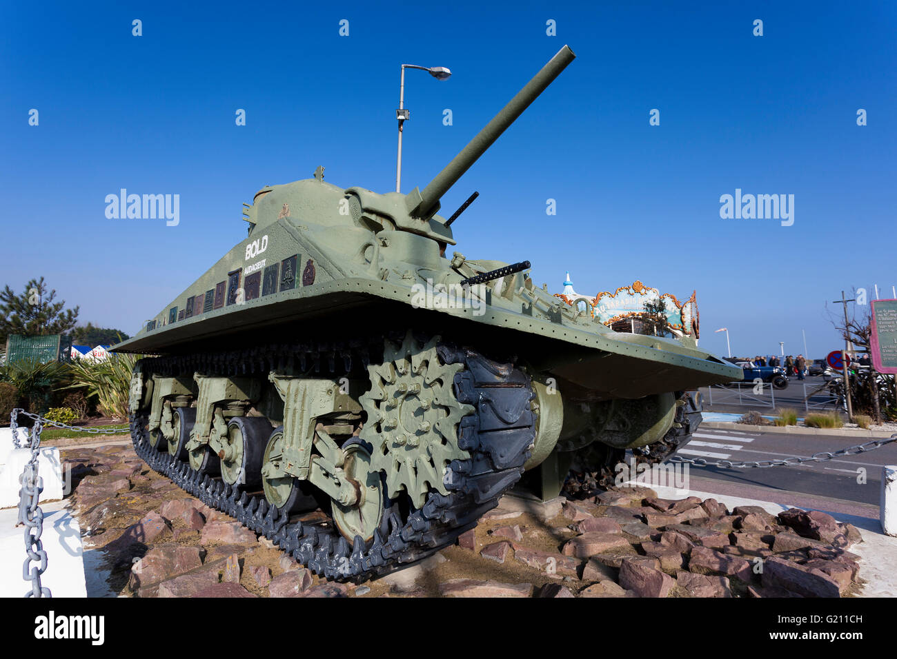Normandy tank hi-res stock photography and images - Alamy